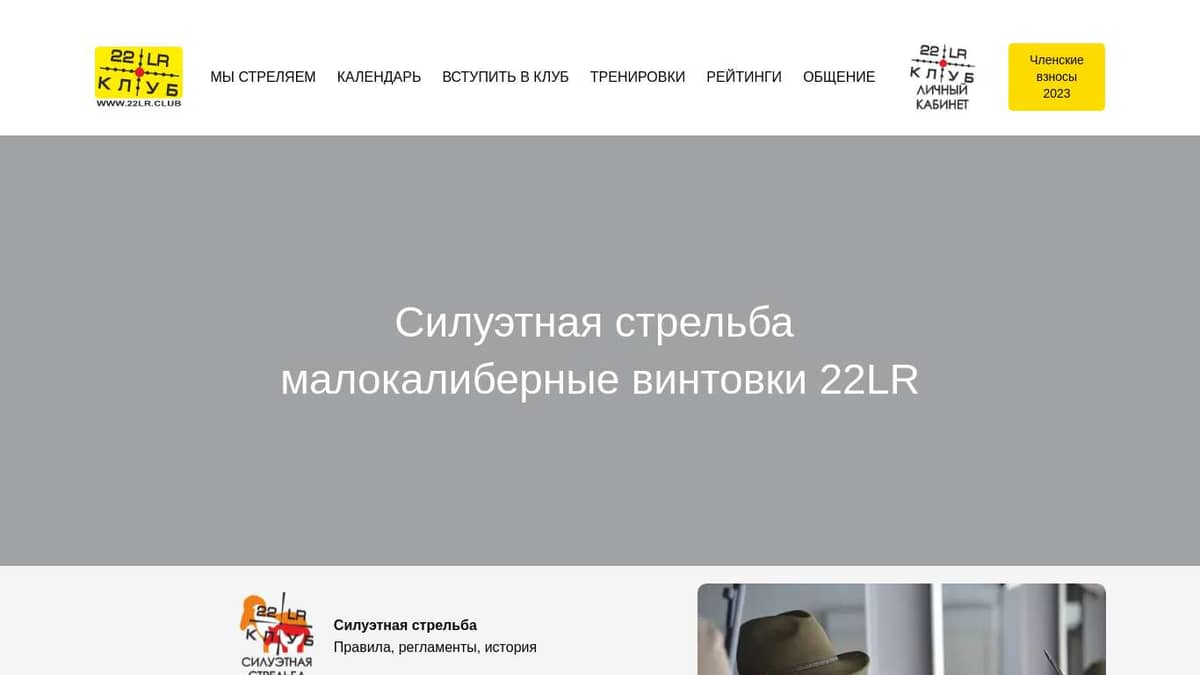 СИЛУЭТНАЯ СТРЕЛЬБА ВИНТОВКИ 22LR